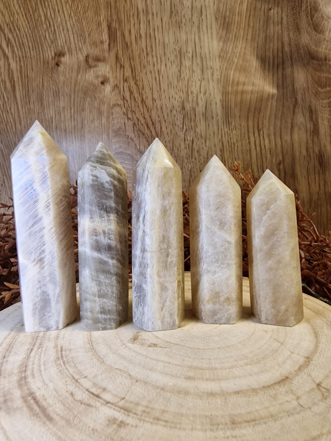 Moonstone Towers Points Crystal Tower Crystal Carving Moonstone Carving ...