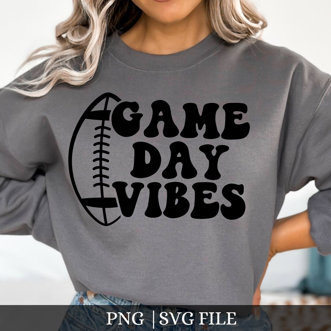 Game Day Svg, Game Day Vibes Svg, Football Season Svg, Football Shirt ...
