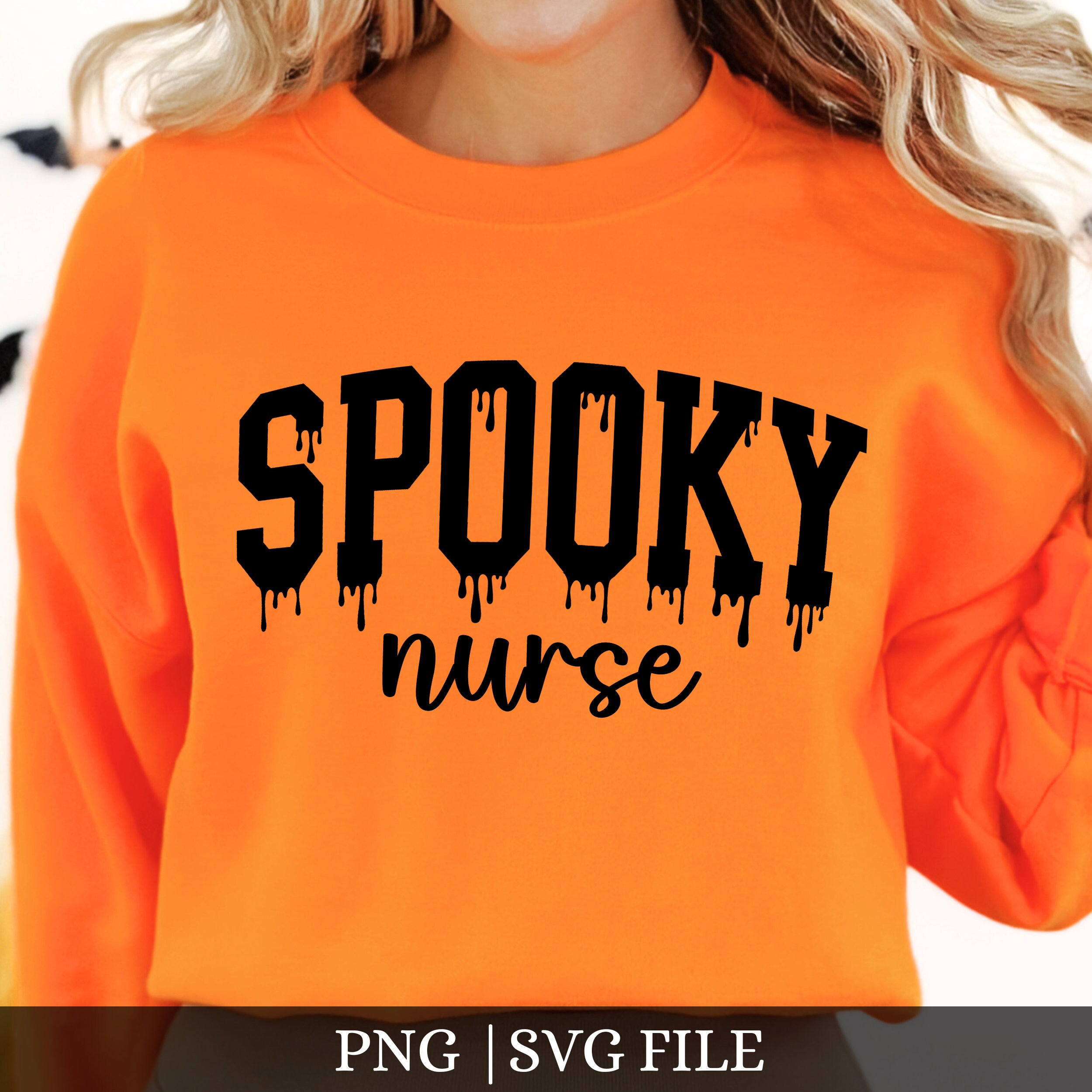 Spooky Nurse Svg, Halloween Nurse Svg, One Spooktacular Nurse Svg, Cute ...