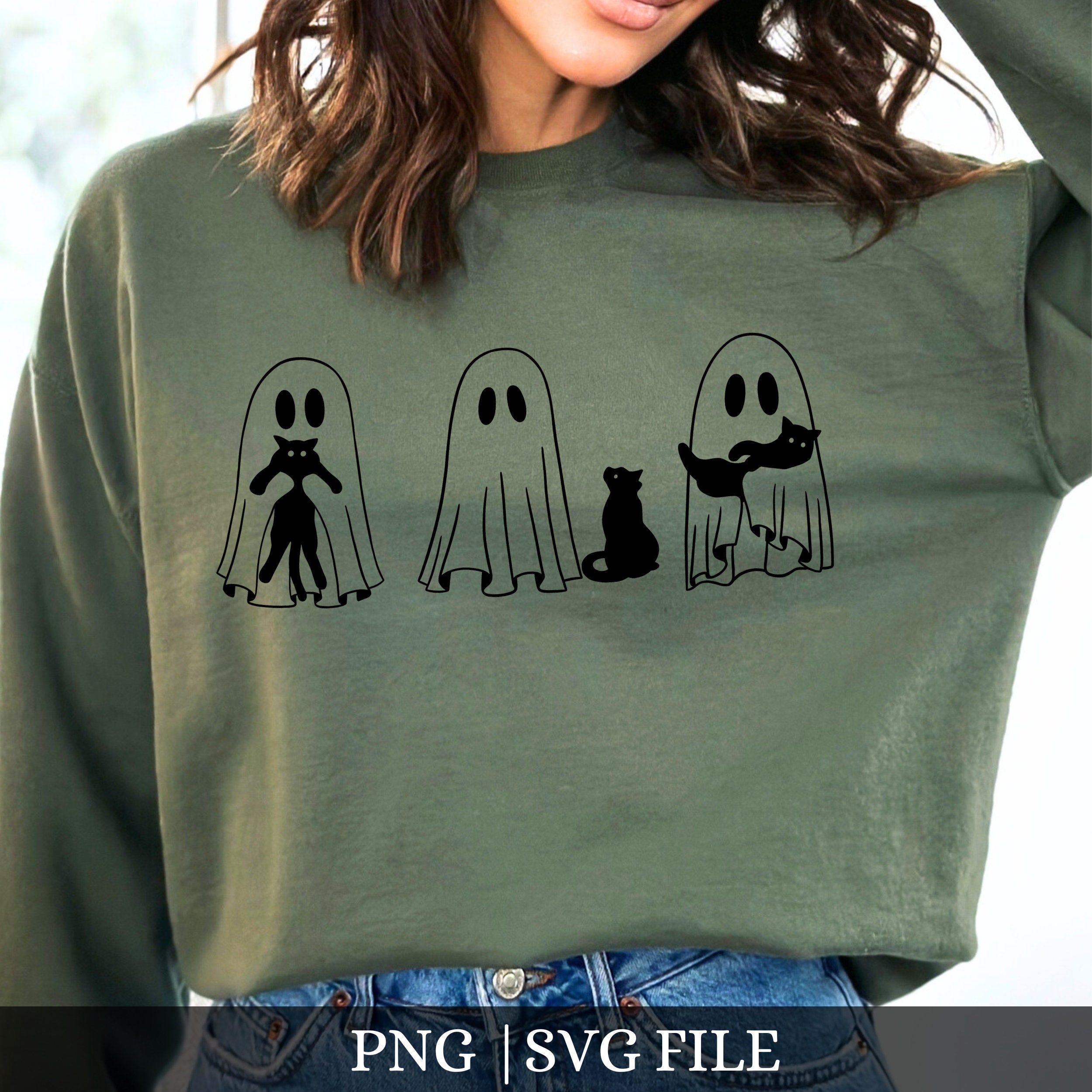 Gato Fantasma SVG Gato Fantasma SVG Fantasma Svg Png - Etsy México