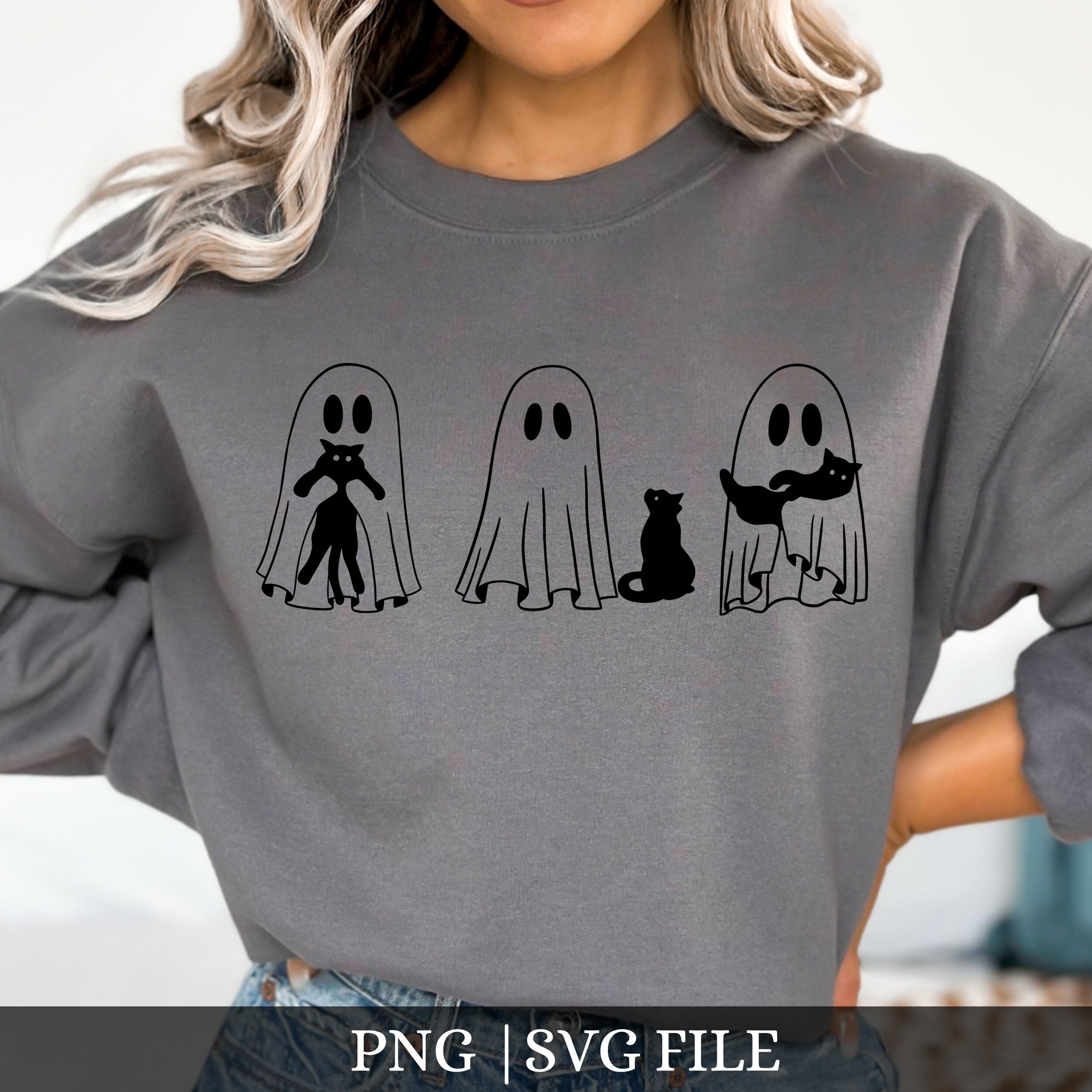 Gato Fantasma SVG Gato Fantasma SVG Fantasma Svg Png - Etsy México