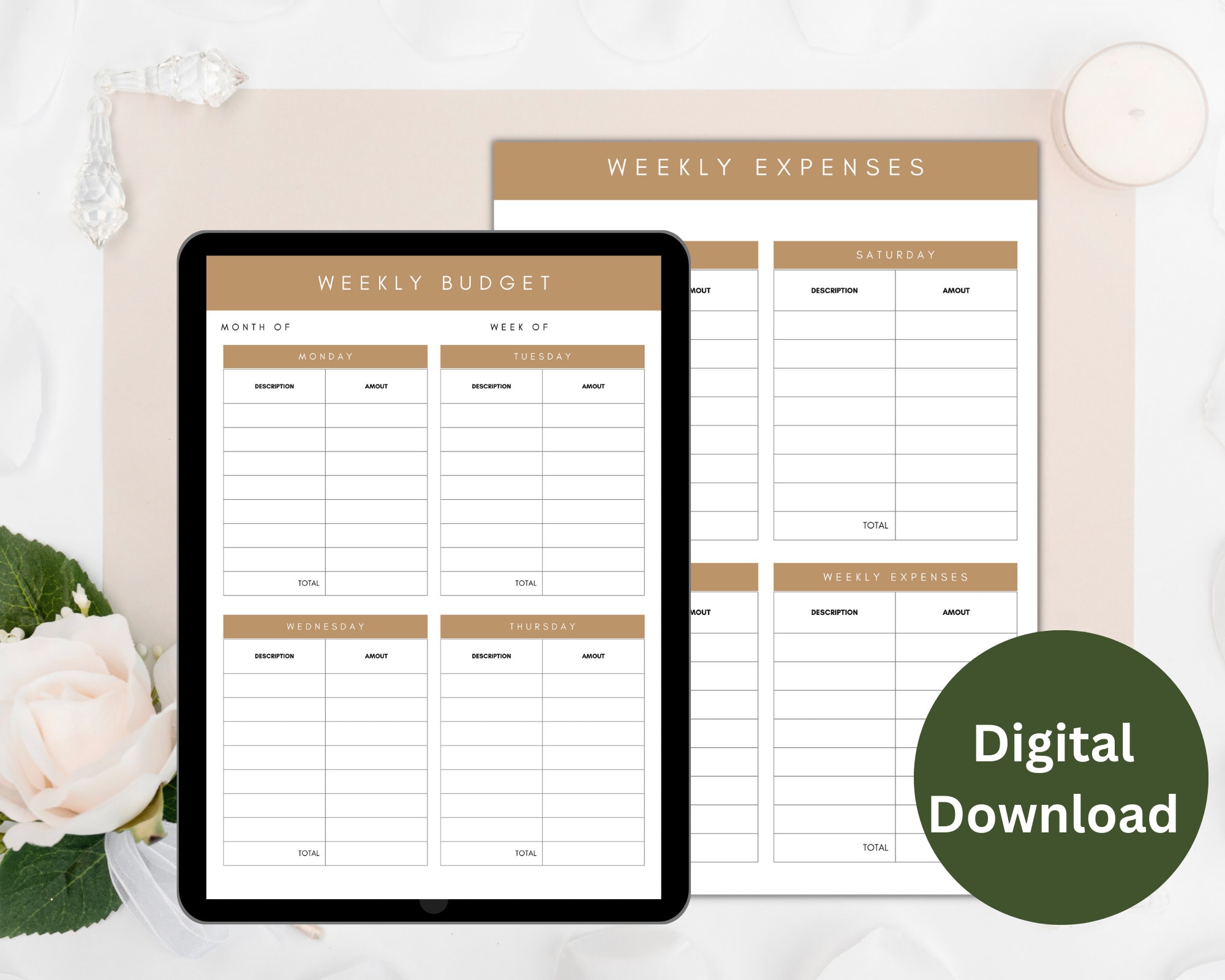 Bi Weekly Budget Planner, Paycheck Budget,biweekly Budget ,finance ...