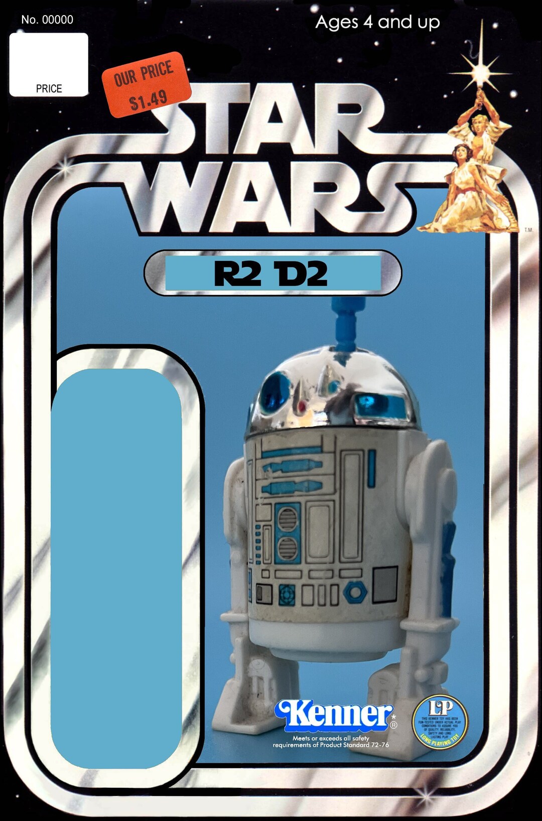 Vintage Star Wars Card Back - Etsy