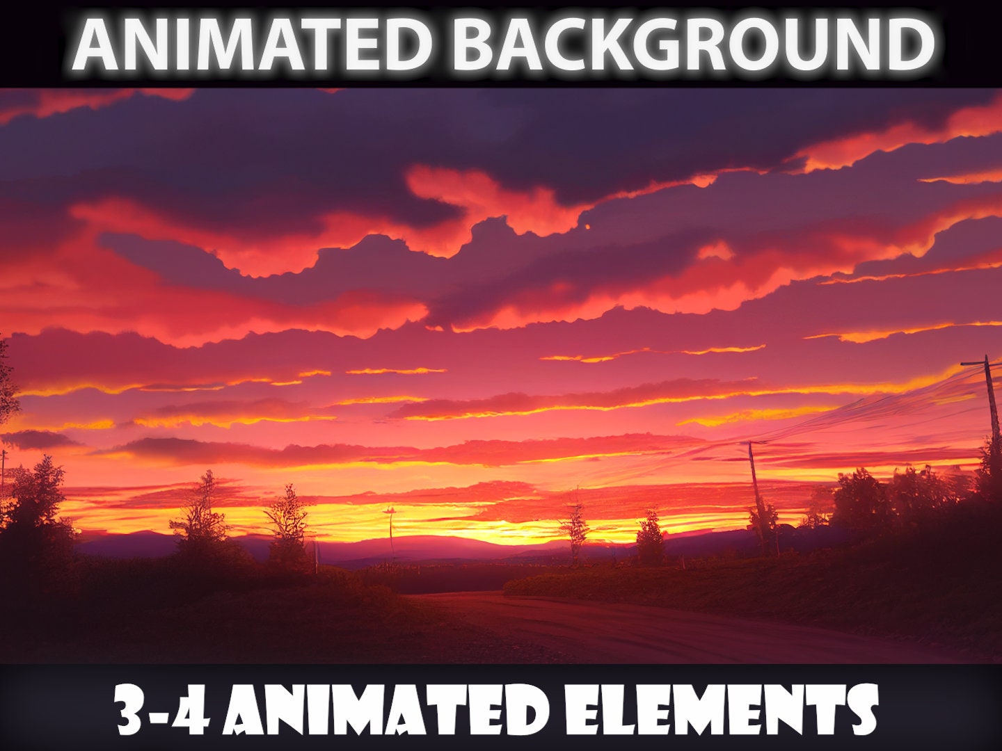 Custom Order Animated Virtual Background Full Commercial - Etsy