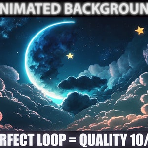 Vtuber Moon of Dreams | ANIMATE VIRTUAL BACKGROUND | Vtuber Twitch ...