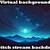 Cosmic Scenery ANIMATED VIRTUAL BACKGROUND Full Moon Stream Vtuber ...