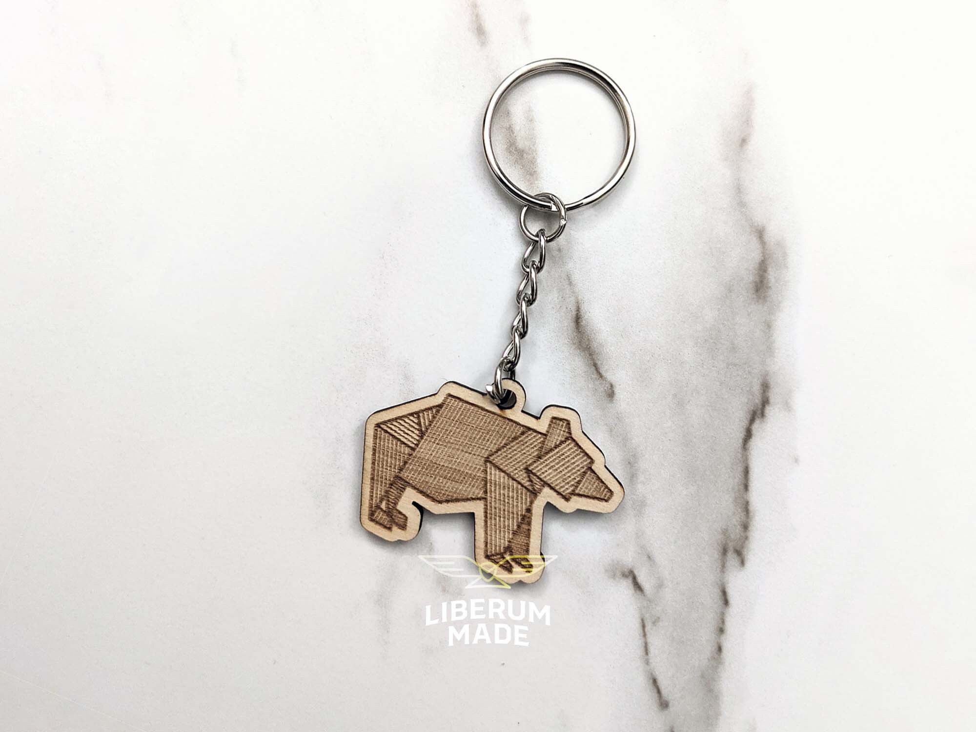 Wildlife Wood Keychains British Columbia Canada Wild - Etsy