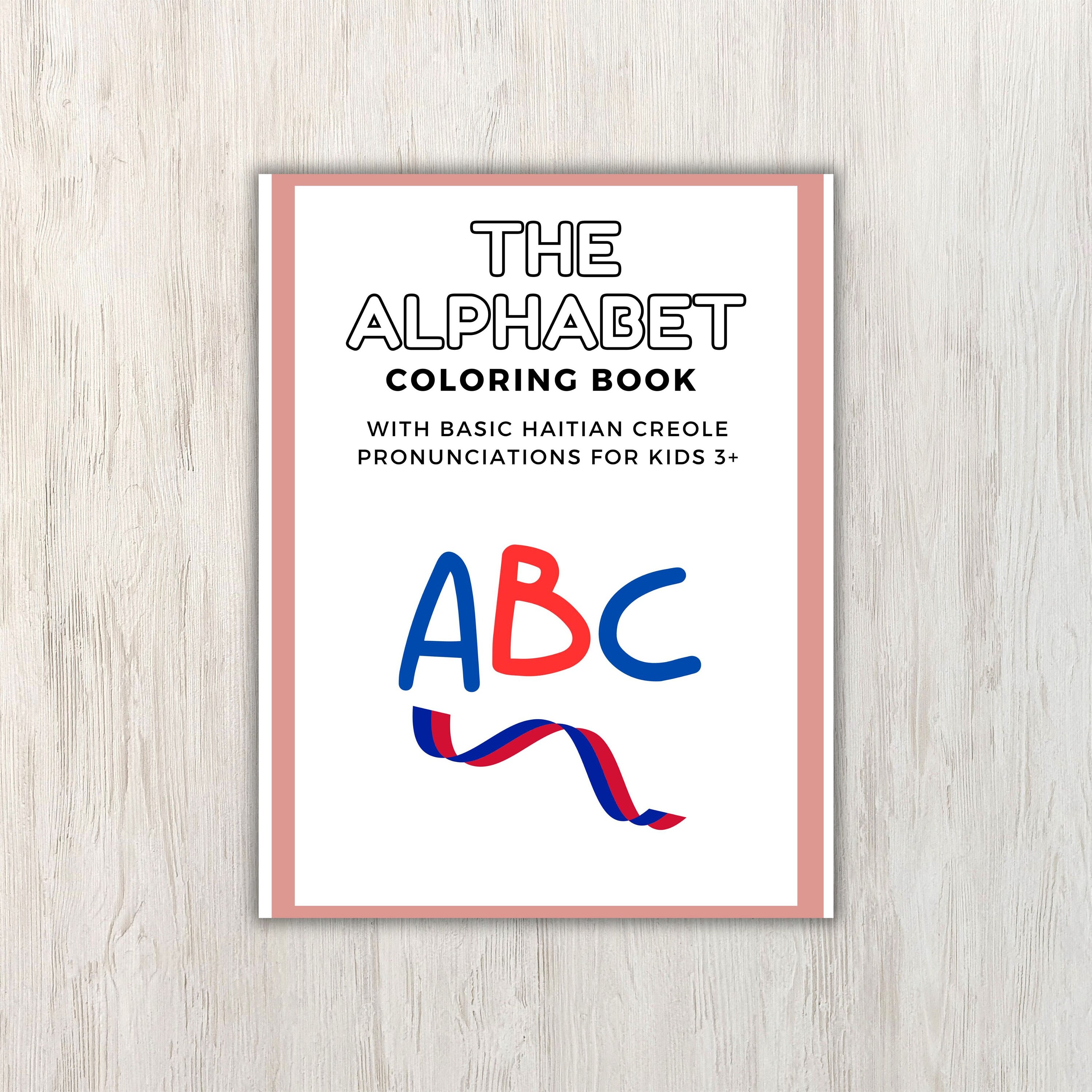 The Alphabet Coloring Book for Kids With Basic Haitian Creole ...