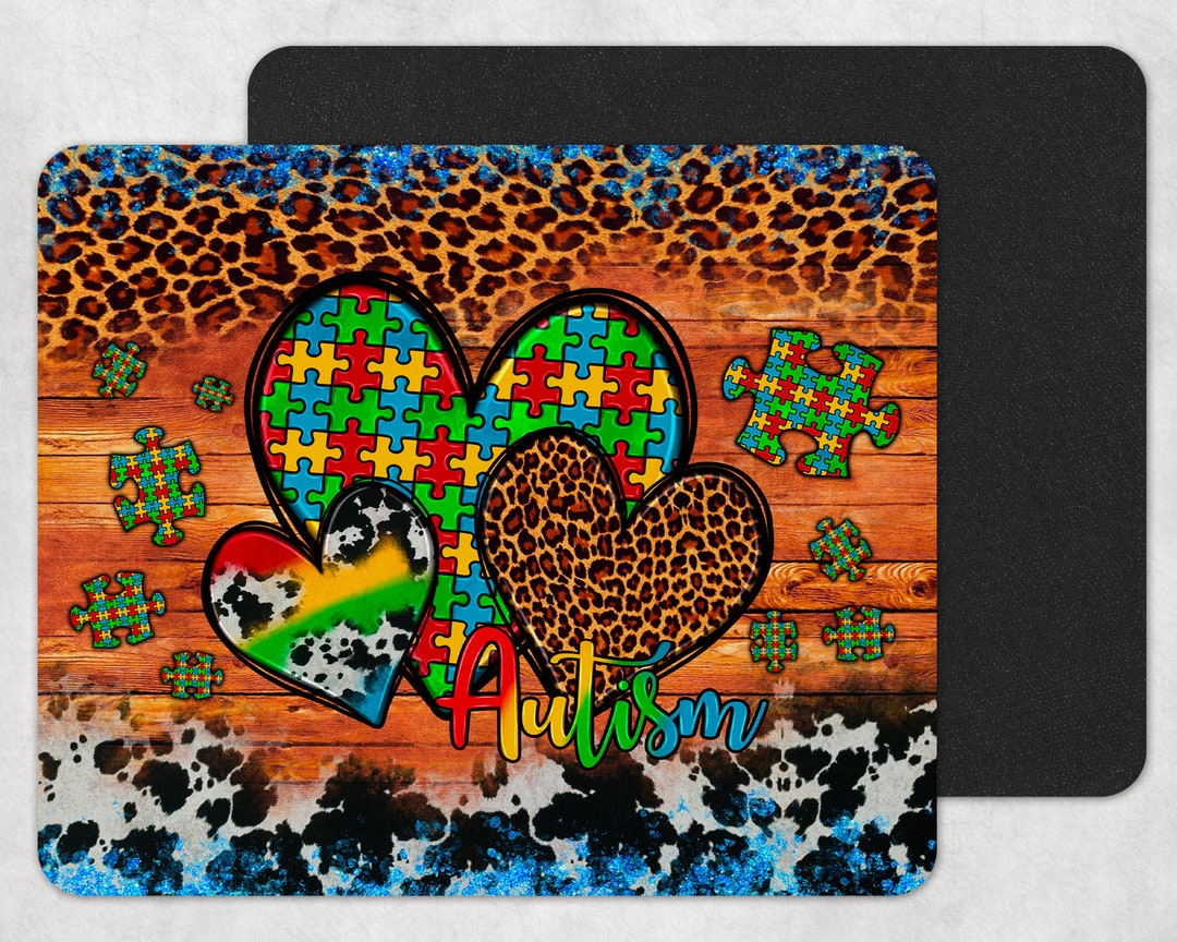Autism Awareness Mouse Pad,autism Awareness - Etsy