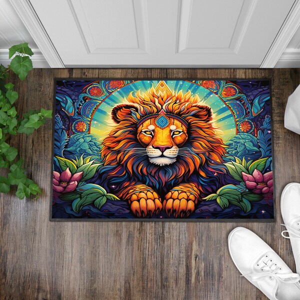 Lion Rug - Etsy