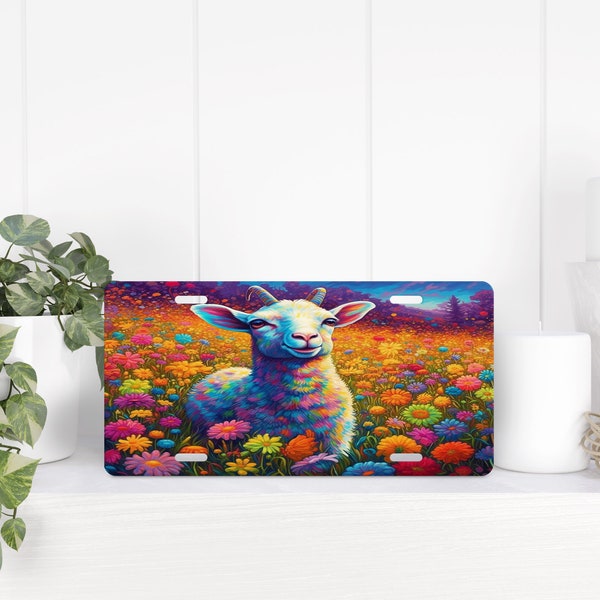 Goat License Plate - Etsy