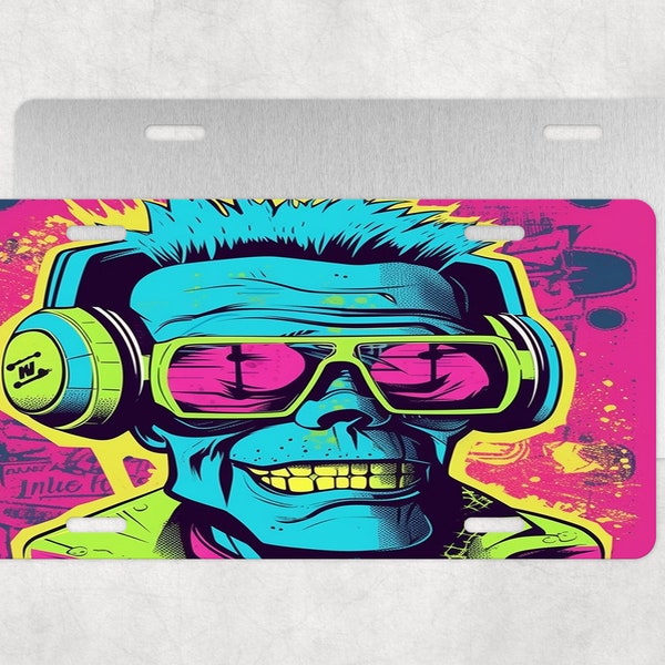 Frankenstein License Plate - Etsy