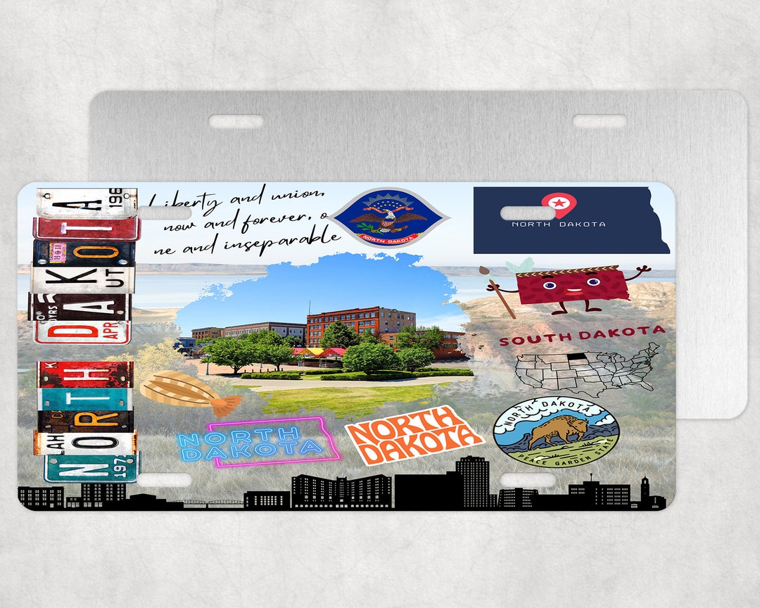 North Dakota License Plate, North Dakota Car Plate,state License Plate ...