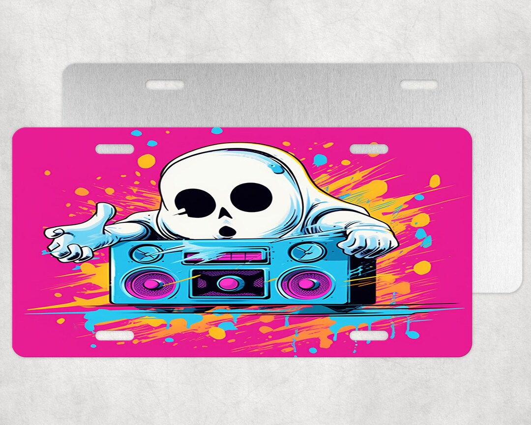 Halloween Ghosts License Plate,halloween License Plate,hallowen Ghosts ...