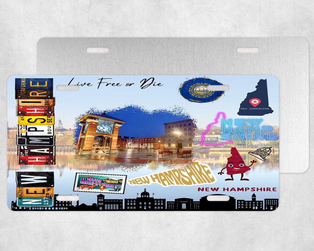 New Hampshire License Plate,new Hampshire Car Plate,state License Plate ...