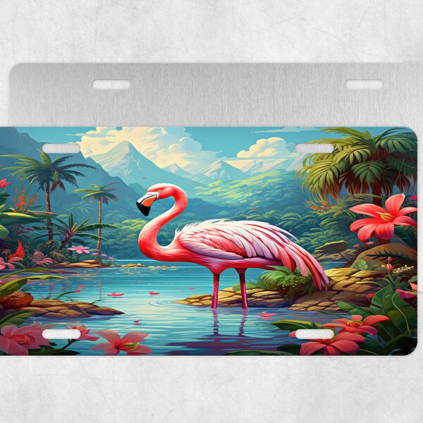 Flamingo Car - Etsy