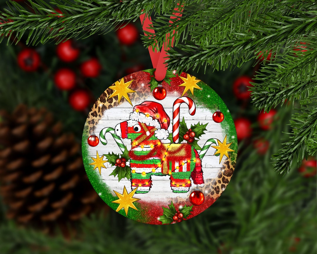 Christmas Pinata Ornament, Pinata Car Coaster, Pinata Ornaments ...