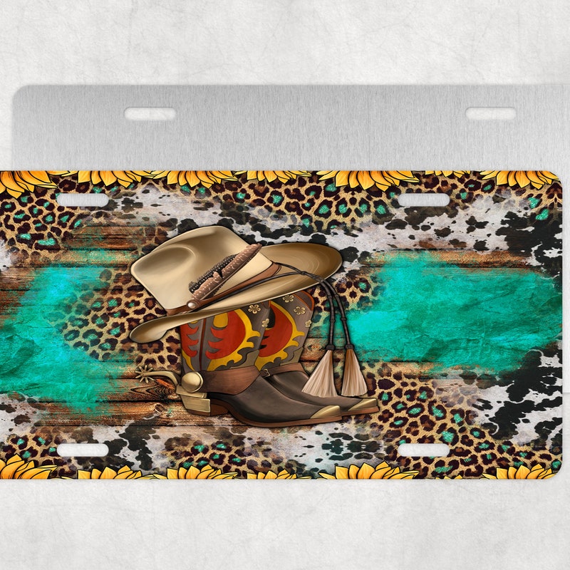 Cowboy Plate - Etsy