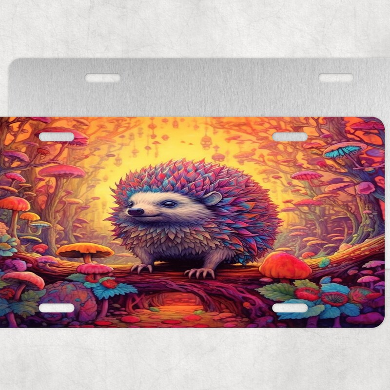 Hedgehog Plate - Etsy