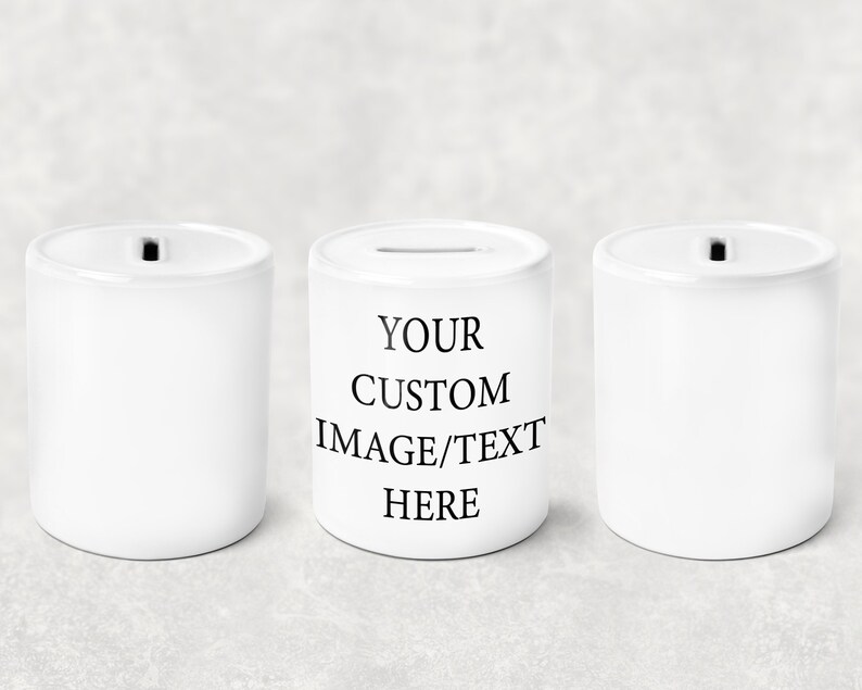 Personalized Ceramic Coin Bank,custom Piggy Bank,allowance Bank for ...
