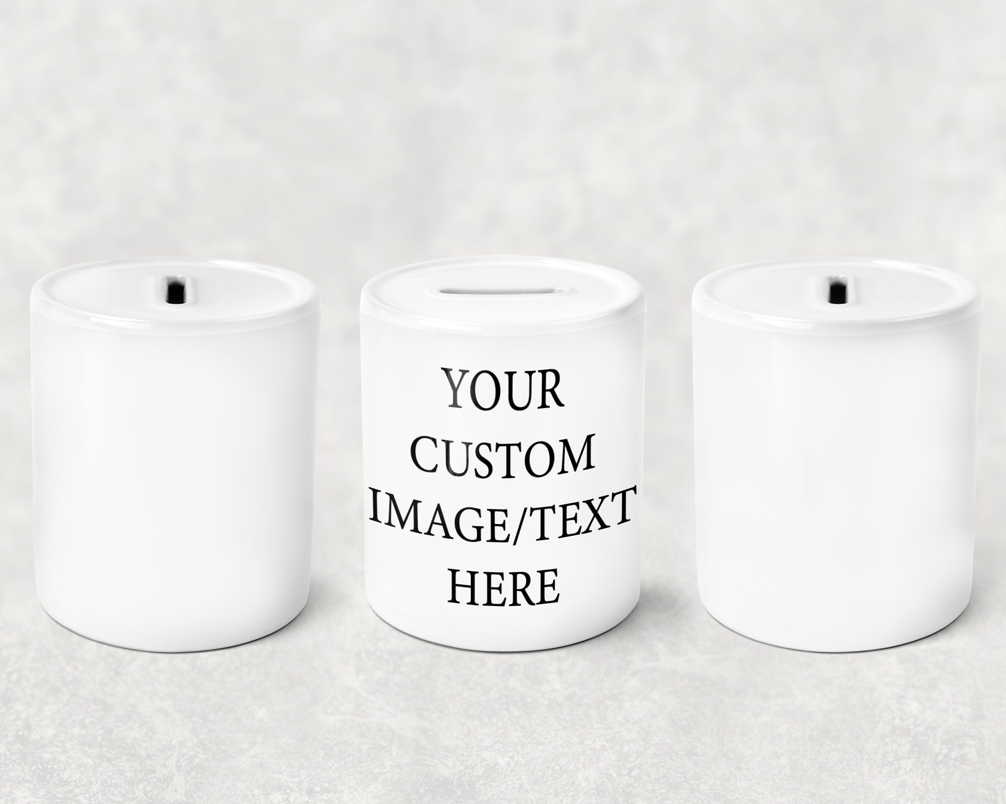 Personalized Ceramic Coin Bank,custom Piggy Bank,allowance Bank for ...