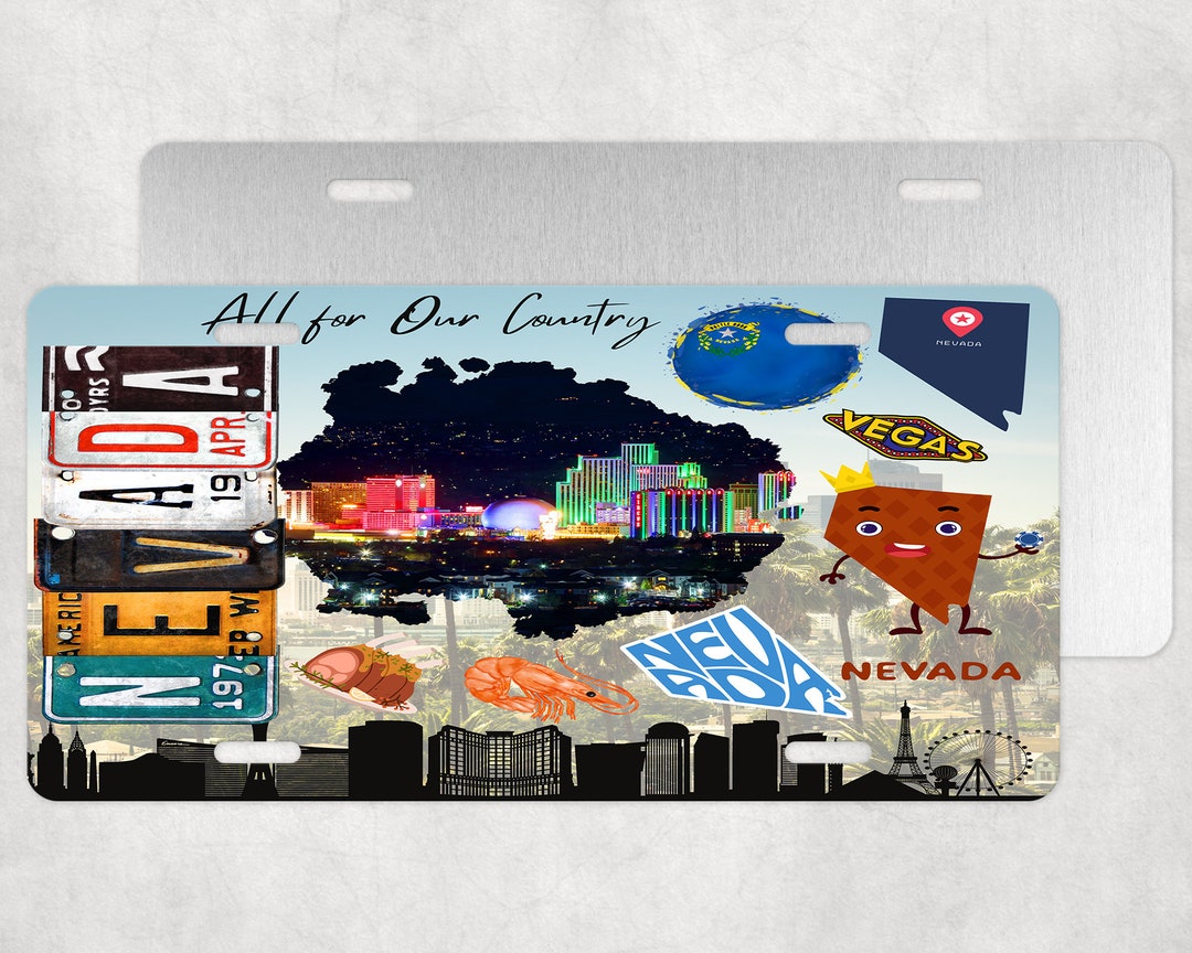Nevada License Plate, Nevada Car Plate,state License Plate, Nevada ...