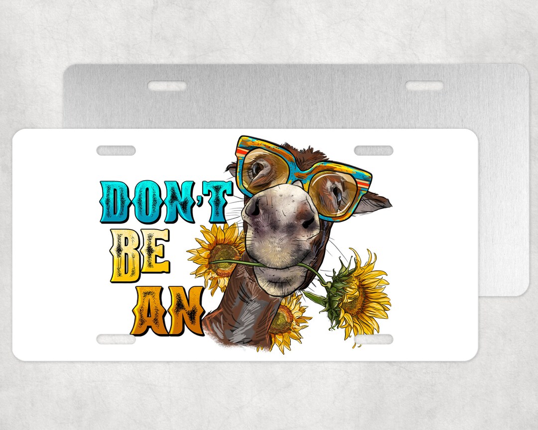 Don't Be an Ass Donkey License Plate,donkey,license Plate - Etsy