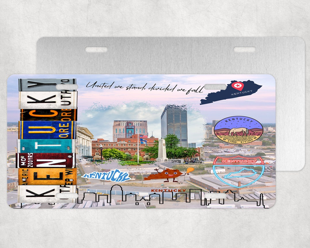 Kentucky License Plate, Kentucky Car Plate,state License Plate ...