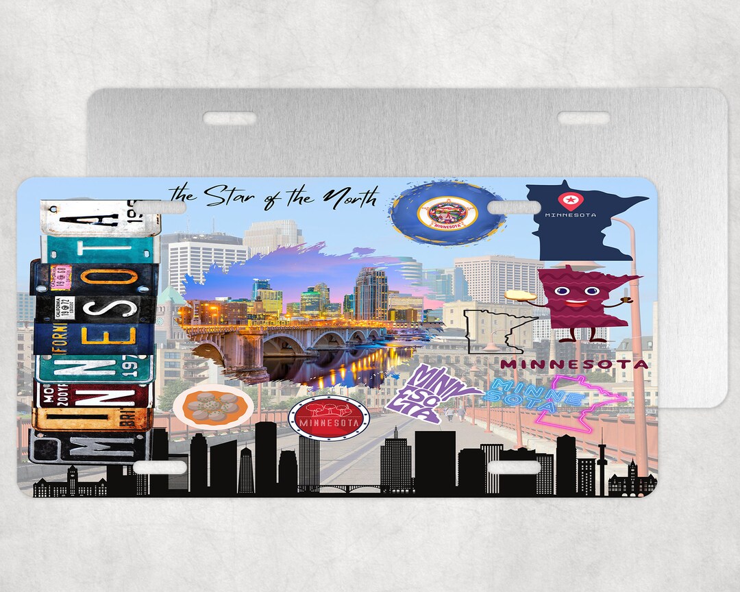 Minnesota License Plate, Minnesota Car Plate,state License Plate ...