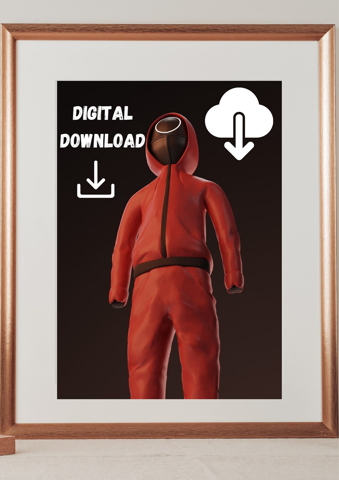 Squid Game Poster, Art, Gift, Bedroom Decor, Kids Gift, Present, House ...