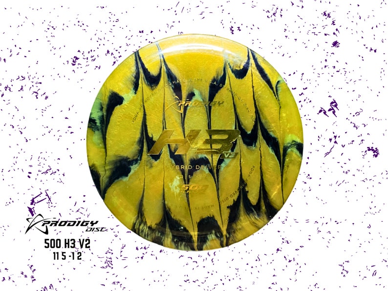 New Prodigy 500 H3 V2 - Custom Disc Dye - Control Driver - Etsy