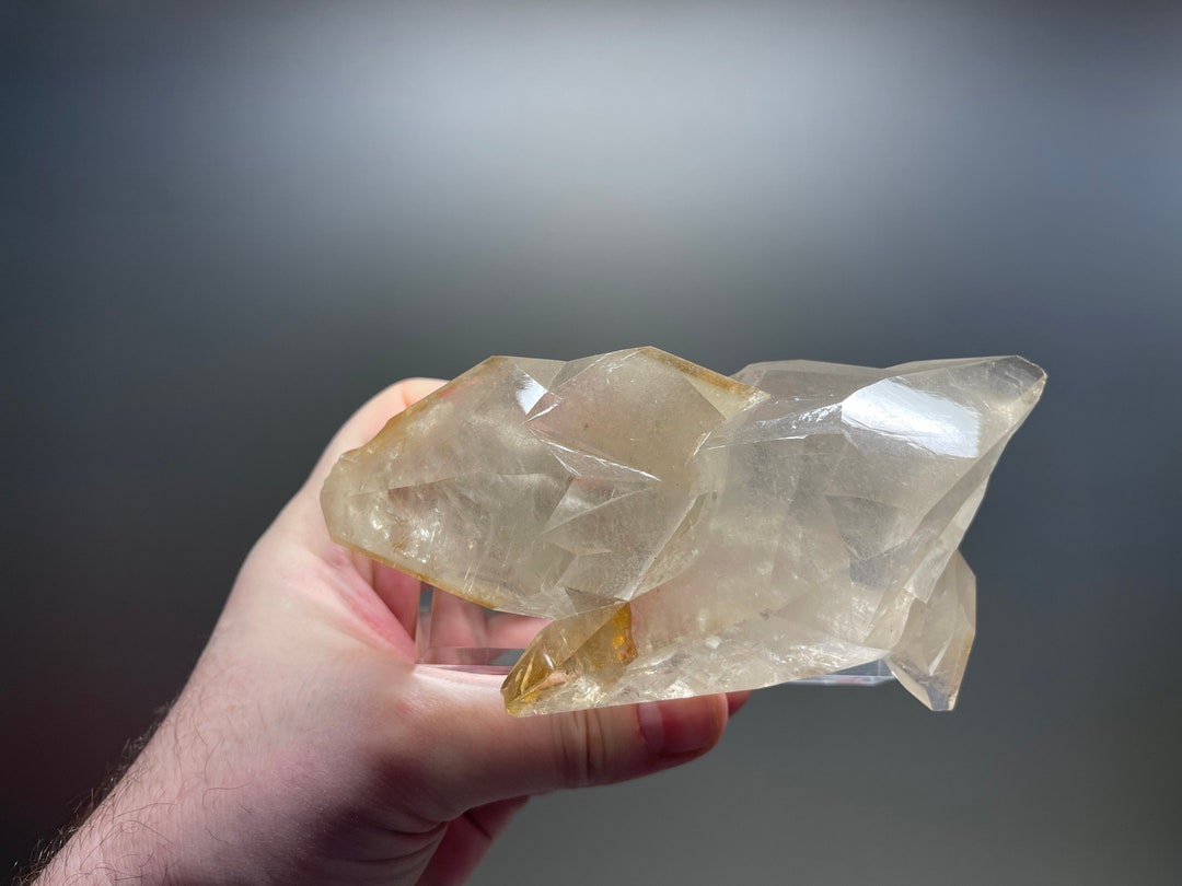 Calcite on Dolomite Matrix, Including Base, Elmwood Mine, Tennessee ...