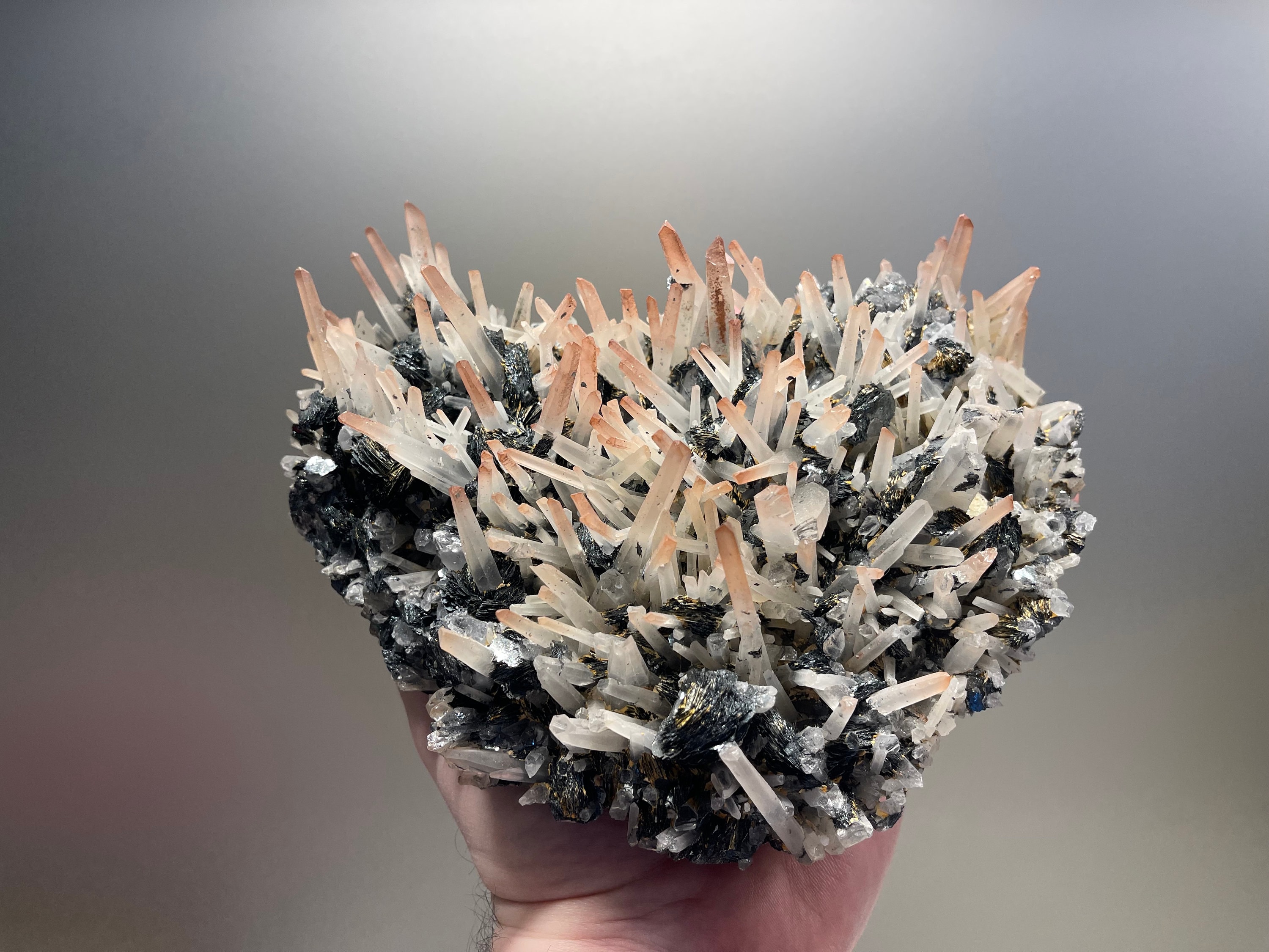 Quartz With Iron Rose and Hematite, Jinlong Mine, China - Etsy