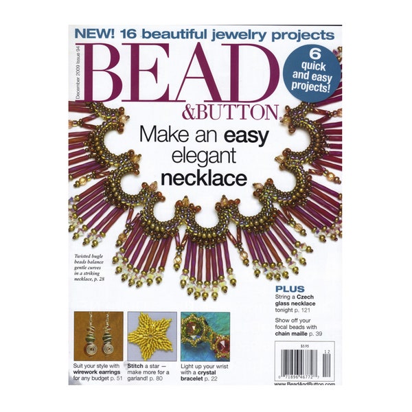 Bead and Button Magazine - Etsy