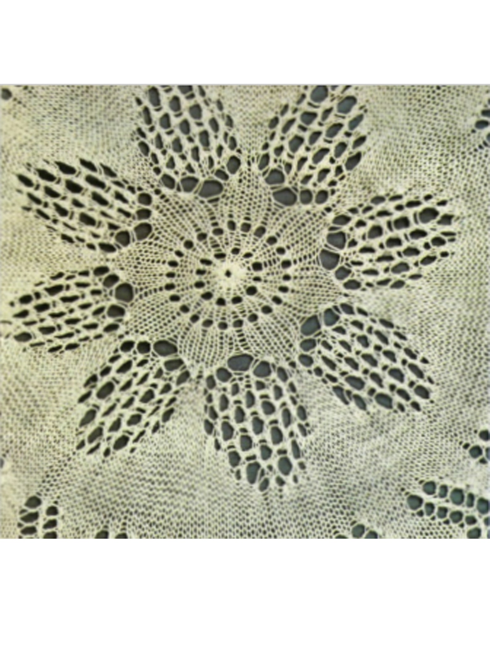1974 Dinner by Candlelight Knit Round Tablecloth Lace Thread Pattern ...