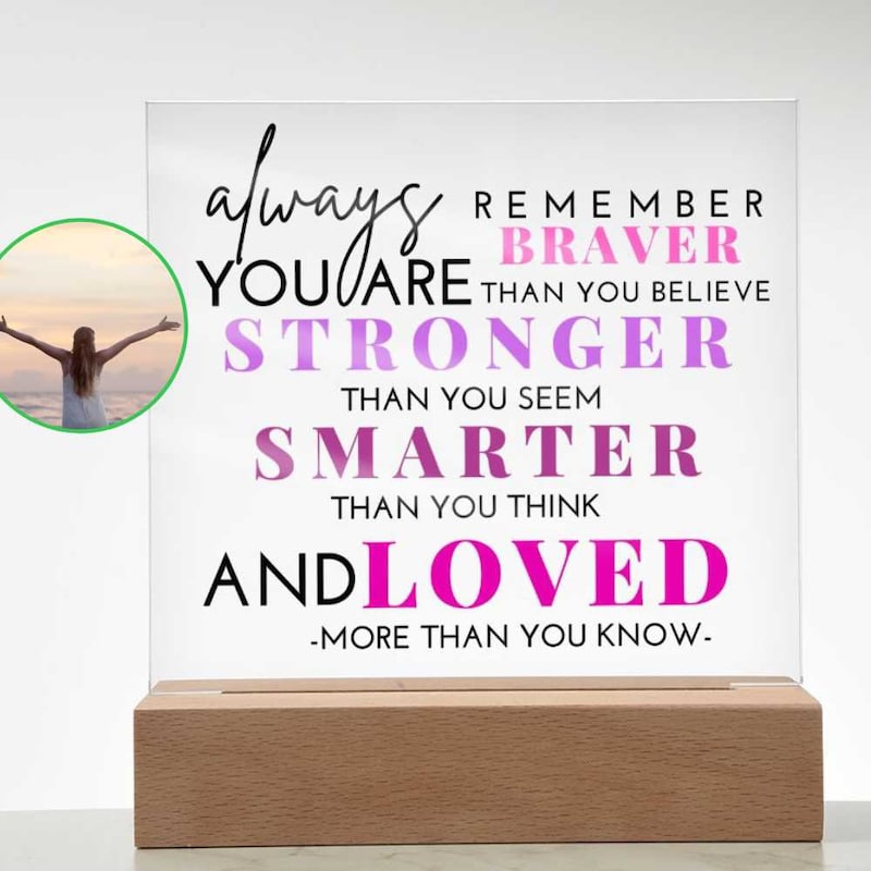 Inspirational Plaque - Etsy