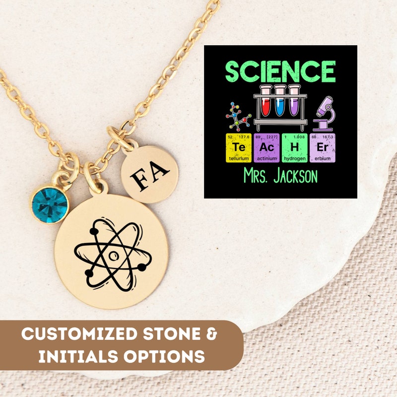 Science Necklace - Etsy