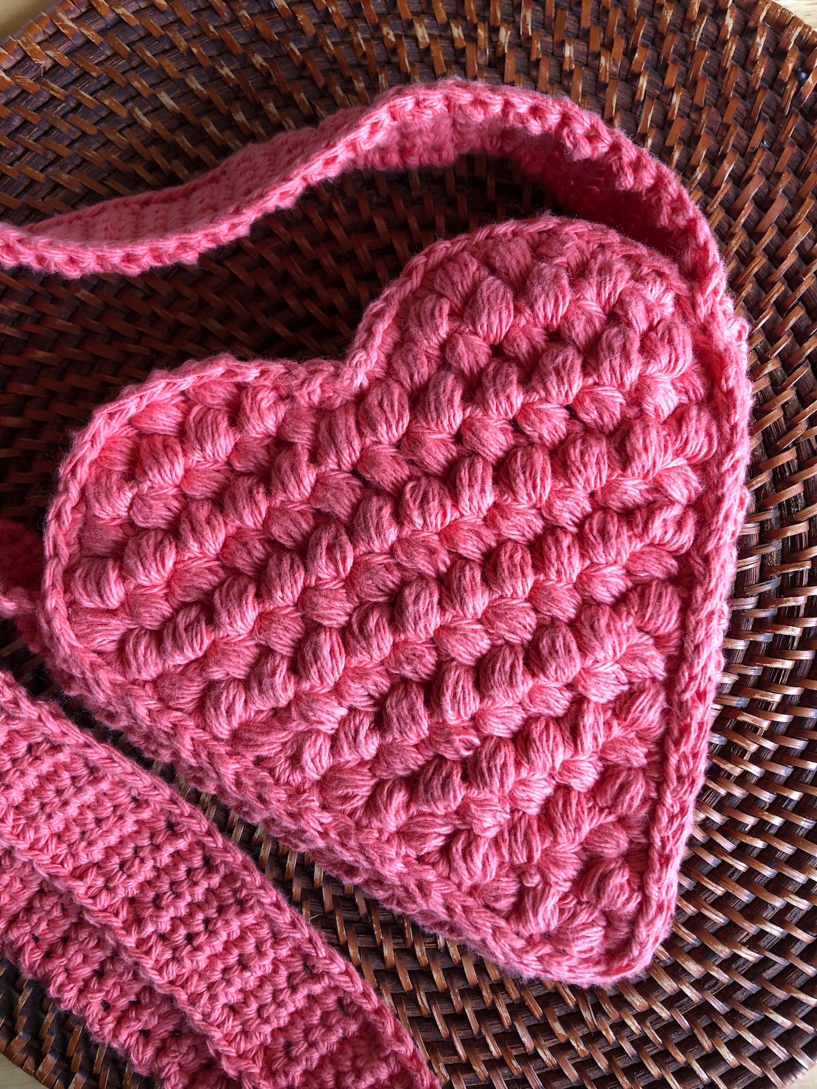 Heart Bag Crochet Pattern, Valentine's Day Crochet Purse for Girl ...