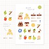 Apple POST-IT® Notes Minimal and Cute Sticky Notes, Fruity Stationery ...