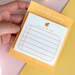 Orange Fruit Pun POST IT Note Minimal Cute Punny Affirmation ...
