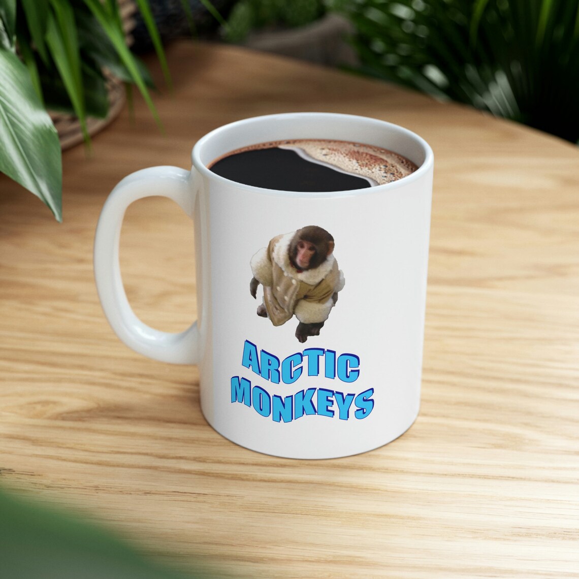 Arctic Monkeys Mug Ikea Monkey Meme Mug Funny Arctic - Etsy