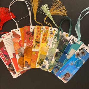 Handmade Paper Bookmarks - Etsy