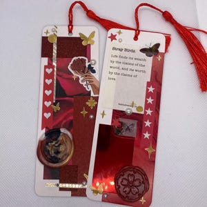 Handmade Paper Bookmarks - Etsy