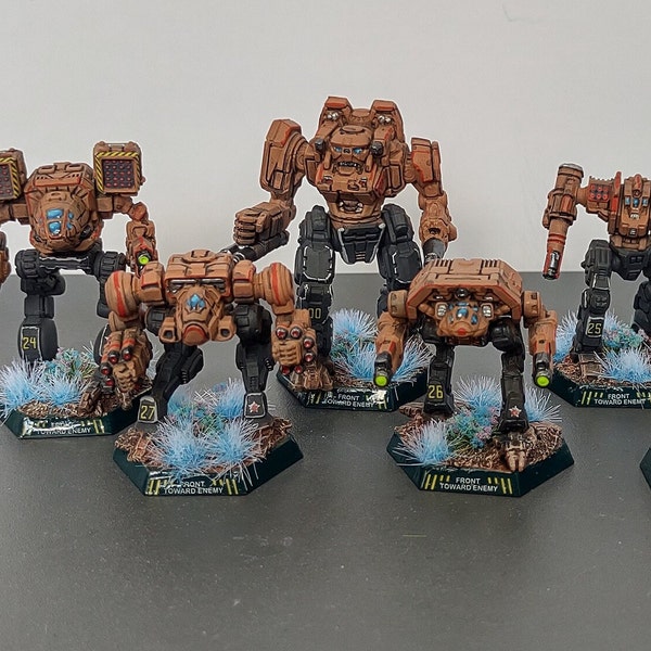 Battletech Miniatures - Etsy