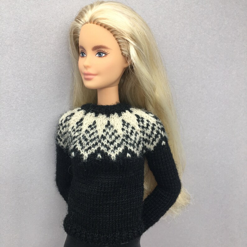Doll Clothes Knitting Pattern. Sweater Knitting Pattern Fits - Etsy