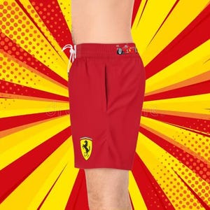 Ferrari F2004 Board Shorts: Racing Swim Trunks - Etsy