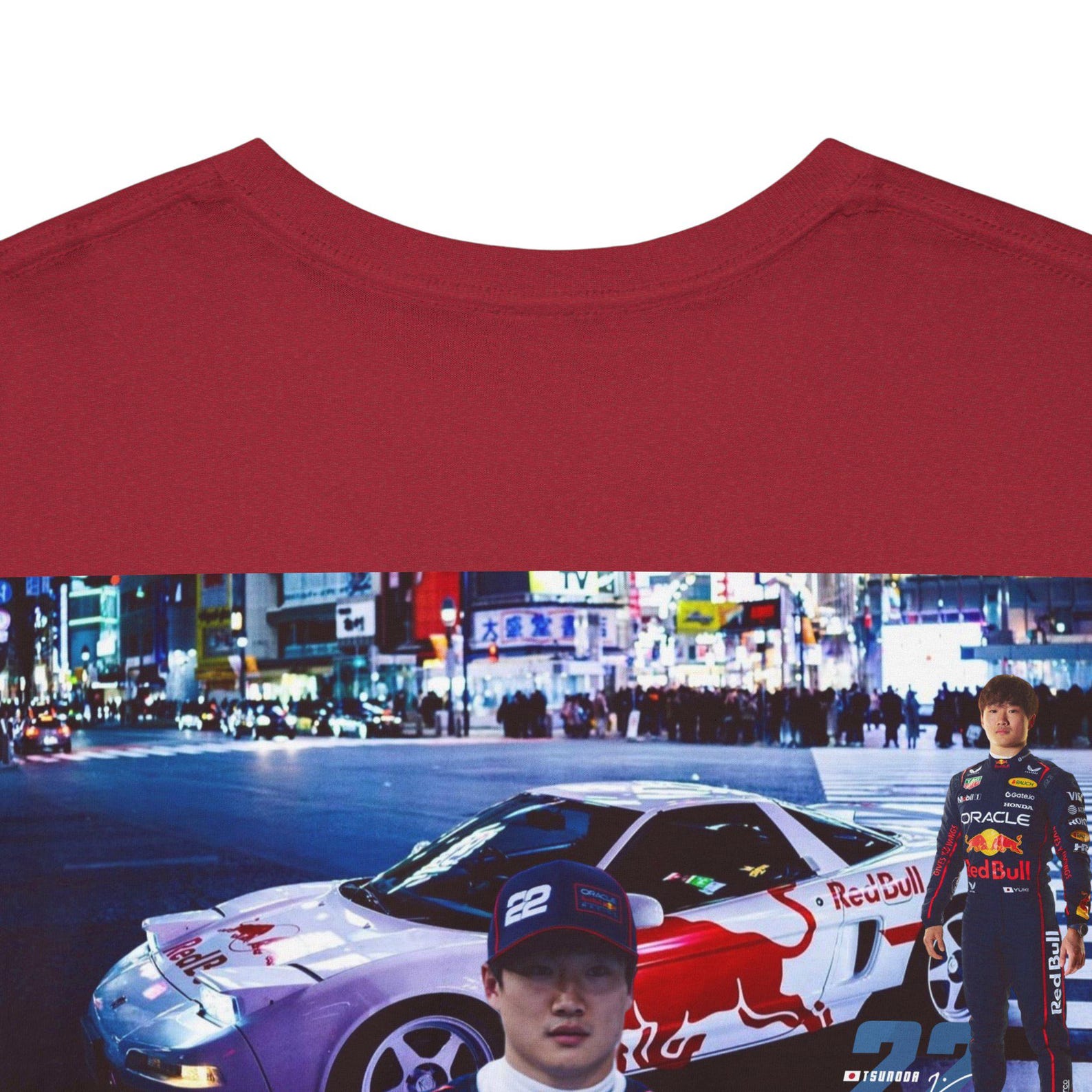 Yuki Tsunoda Redbull Racing F1 Team Streetwear Tee, Unisex T-shirt ...