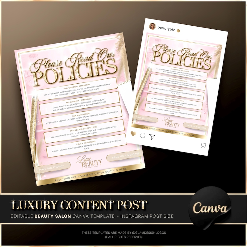 Cancellation List Template - Etsy