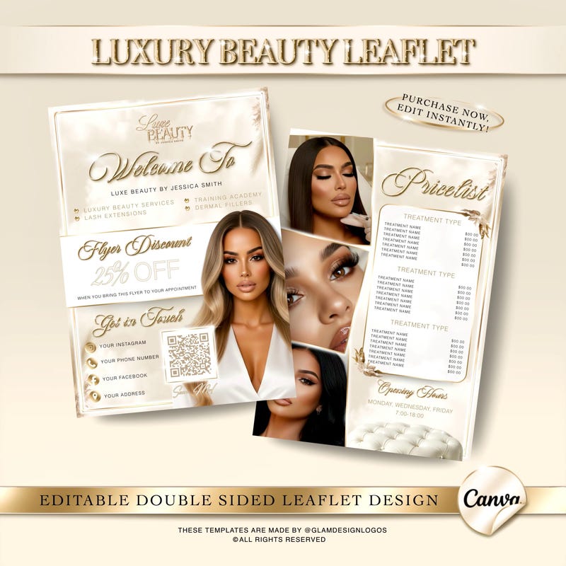 Green Flyer Templates - Etsy UK