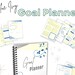 Blue Ivy Goal Planner, Printable Planner | Goal Planning, Goal Setting ...